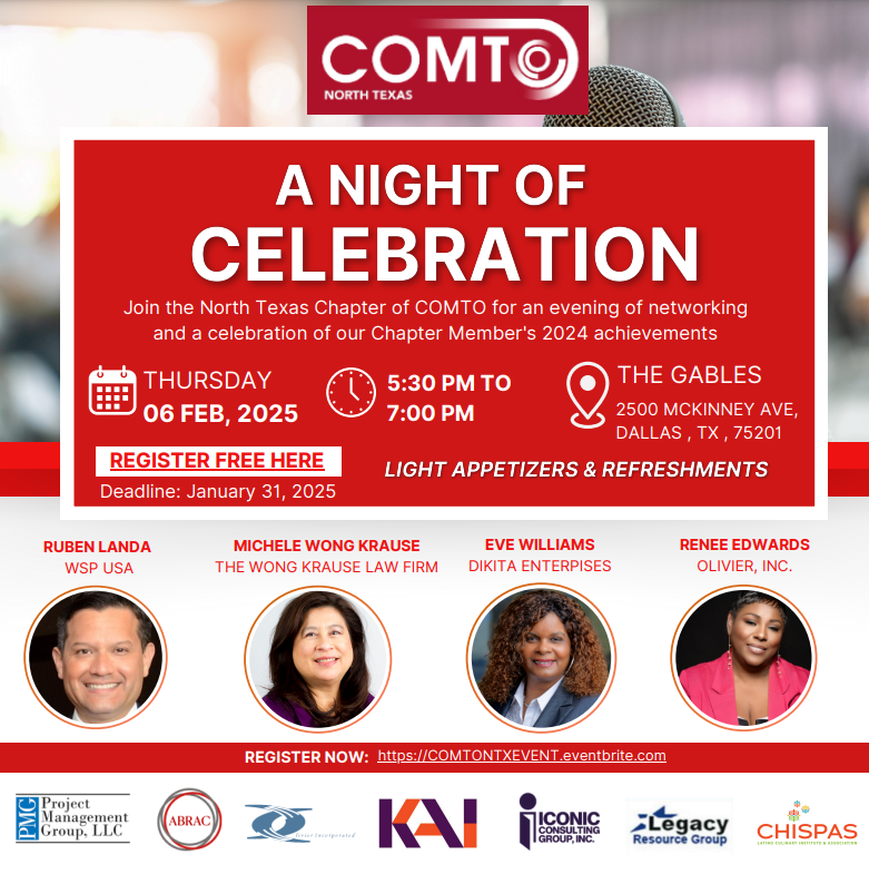 COMTO North Texas - A Night of Celebration | COMTO